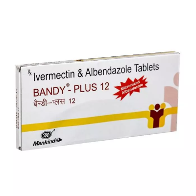 Bandy Plus - 12 ( Ivermectin & Albendazole ) | 24Medico